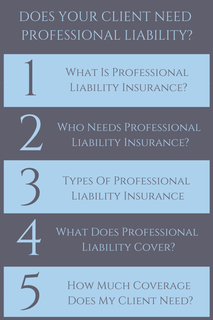 Does Your Client Need Professional Liability Insurance? - Flow Flood ...